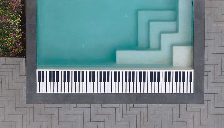 Featured Project - Piano Pool - Gib-San Pools
